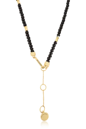 ALLSAINTS AllSaints Natural Stone And Gold Tone Necklace