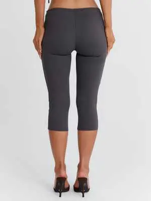 OUTCAST Juliett Capri Pants Dark Grey