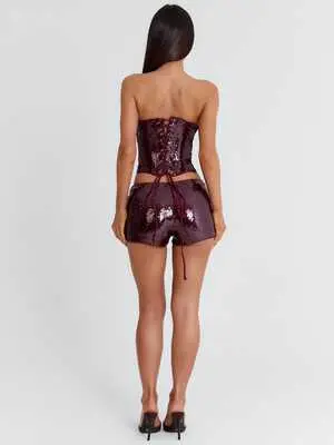OUTCAST Aliza Sequin Shorts