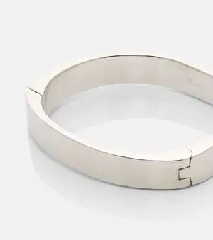 TOTEME Signature Bangle In Brass - Silver