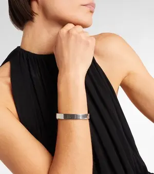 TOTEME Signature Bangle In Brass - Silver