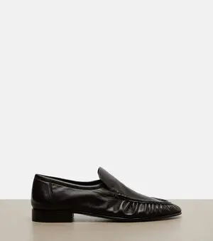 THE ROW Soft Leather Loafers