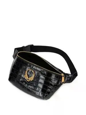 Roberto Cavalli Croc-effect Tiger Plaque Belt Bag