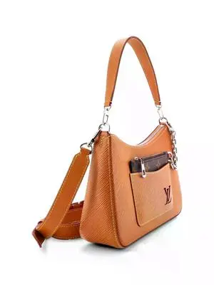 LOUIS VUITTON Marelle Hobo Bag In Epi Leather - Brown
