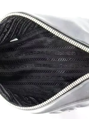 Prada Embossed Leather Mini Shoulder Bag