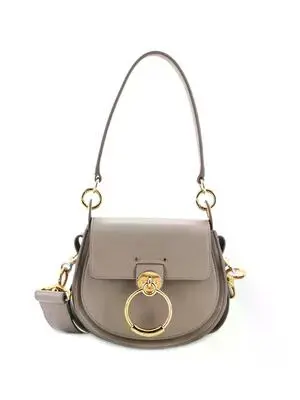 Chloé Tess Small Shoulder Bag - Grey