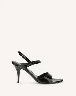 Balenciaga Avenue Bow Sandals - Black