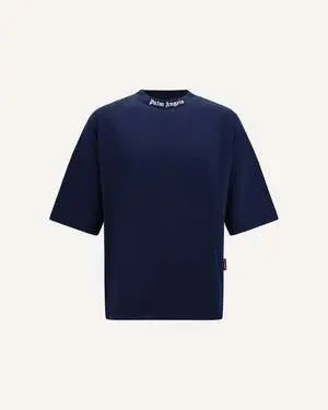 Palm Angels Classic Logo T-shirt Ale - Blue