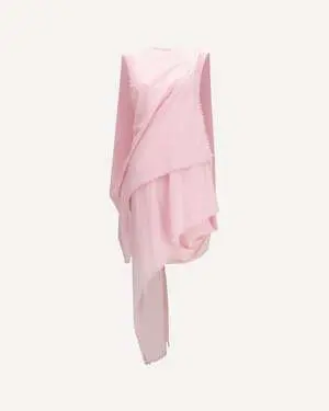 Jacquemus Traversin Layered Dress - Pink