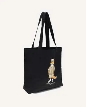 Maison Kitsuné Fox Canvas Tote Bag