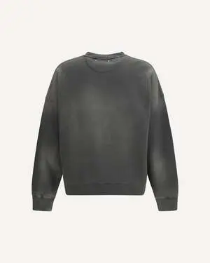 GOLDEN GOOSE Star Embroidered Oversized Sweatshirt - Grey