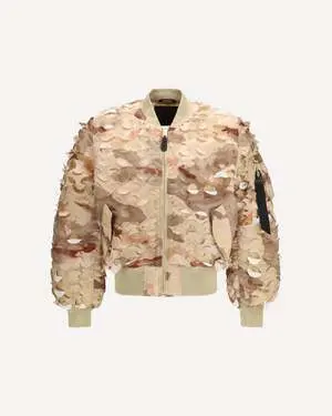 Alpha Industries Ma-1 Ulcans Flight Jacket - Gold