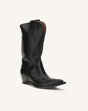 MARGIELA Maison Heelless Western Boots