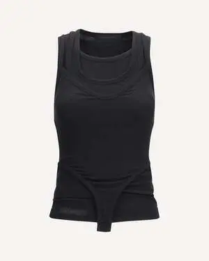 ALAINPAUL Ulti Layered Tank Top Feale