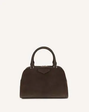 Givenchy Antigona East-west Soft Medium Suede Handbag - Brown