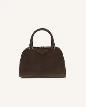 Givenchy Antigona East-west Soft Medium Suede Handbag - Brown