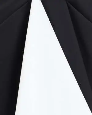 Givenchy Draped Midi Skirt In Double-faced Wool And Mohair
