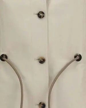 Max Mara Linen And Silk Blend Jacket - Beige