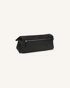 Max Mara Skipper Leather Shoulder Bag - Black