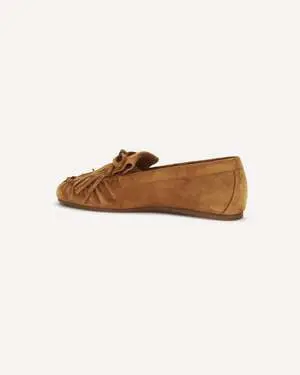 STUART WEITZMAN Britt Fringe Loafers