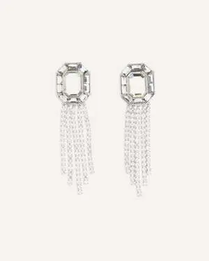 SELF-PORTRAIT Crystal Drop Earrings