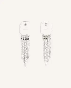 SELF-PORTRAIT Crystal Drop Earrings