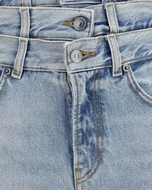 Fiorucci Flared Jeans With Triple Layer Waist