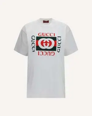 Gucci Ancora G Loved Cotton Jersey T-shirt - White