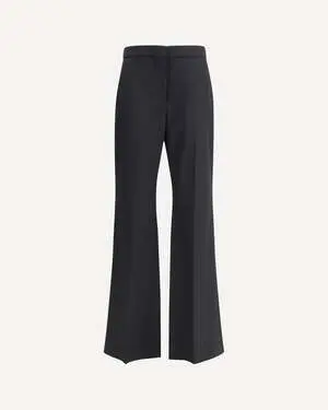 Givenchy Tailored Bootcut Grain De Poudre Wool Pants
