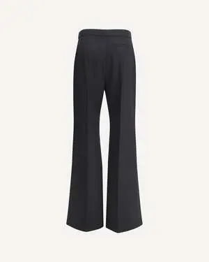 Givenchy Tailored Bootcut Grain De Poudre Wool Pants
