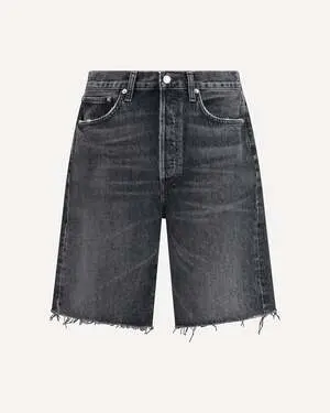 AGOLDE Anson Denim Shorts - Black