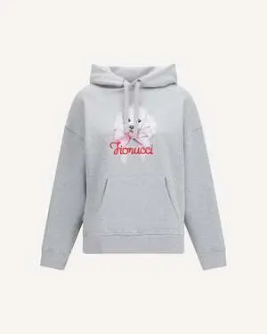 Fiorucci Relaxed Poodle Print Hoodie