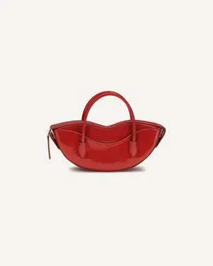 Fiorucci Mini Lips Shoulder Bag - Red