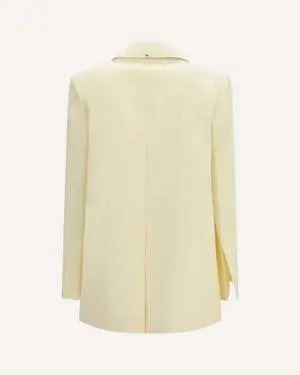 Max Mara Double-collar Viscose Blend Blazer