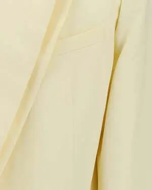 Max Mara Double-collar Viscose Blend Blazer