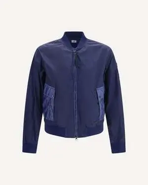 C.P. COMPANY Bi-tm Mixed Lens Bomber Jacket