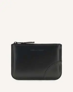 Comme Des Garçons Leather Wallet - Black