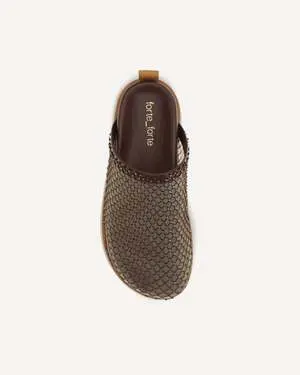 FORTE_FORTE Embellished Mesh Mules