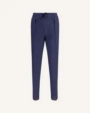 GI CAPRI Linen Drawstring Pants