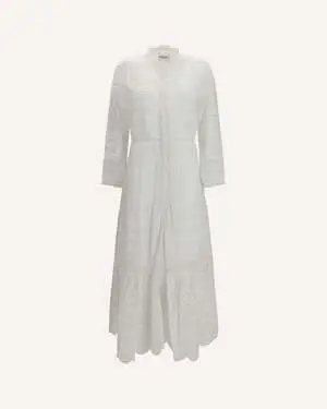 MARANT ETOILE Marant Étoile Daniva Cotton Shirt Dress - White