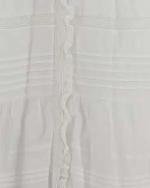 MARANT ETOILE Marant Étoile Daniva Cotton Shirt Dress - White