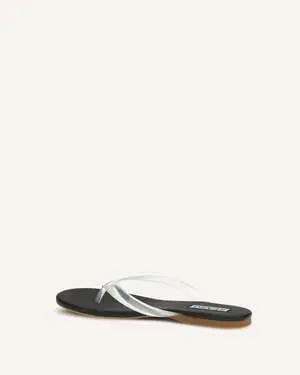 Senso Leather And Rubber Flip Flop Sandals