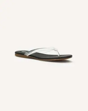 Senso Leather And Rubber Flip Flop Sandals