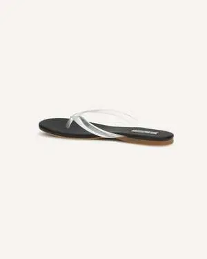 Senso Leather And Rubber Flip Flop Sandals