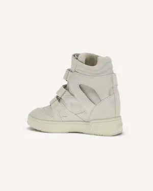 Isabel Marant Étoile Wedge Leather Sneakers