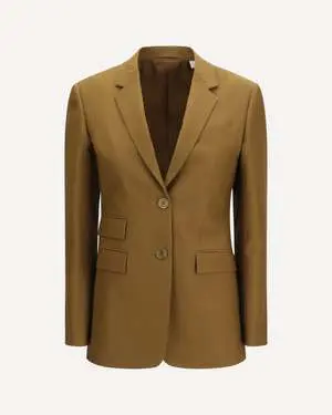 Burberry Wool And Mohair Blazer