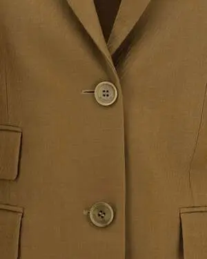 Burberry Wool And Mohair Blazer