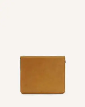 Brunello Cucinelli Leather Laptop Case - Brown