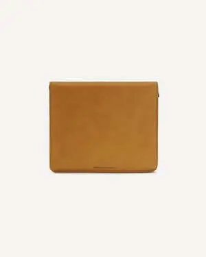 Brunello Cucinelli Leather Laptop Case - Brown