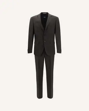 Hugo Boss Virgin Wool Suit - Grey